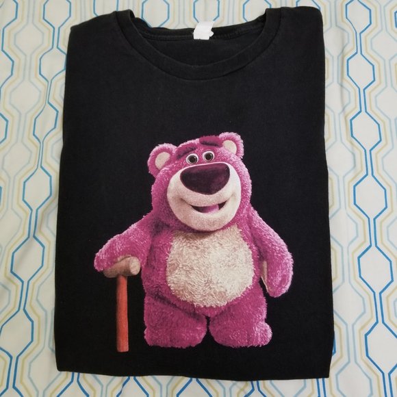 Disney | Shirts | Vintage Toy Story 3 Lotso Bear Movie T Shirt Pixar ...